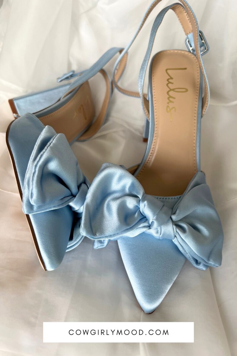 Attention Brides-to-Be: The Cutest Light Blue Bridal Shoes